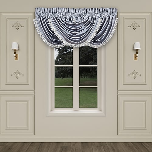 Click here for Queen Street Del Toro Rod Pocket Waterfall Valance... prices