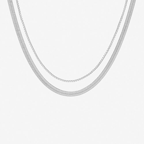 Click here for Womens Pure Silver Over Brass 2-pc. Necklace Set... prices