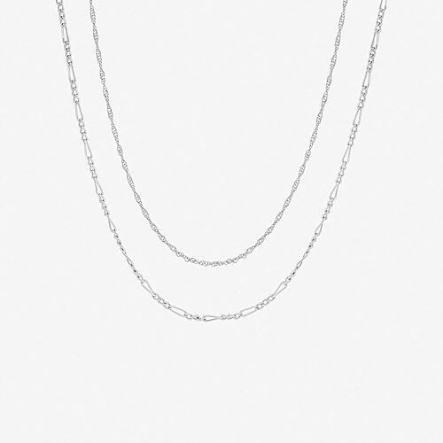 Click here for Womens Pure Silver Over Brass 2-pc. Necklace Set... prices
