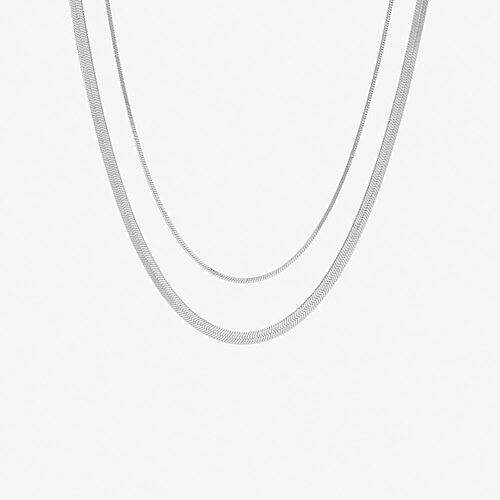 Click here for Womens Pure Silver Over Brass 2-pc. Necklace Set... prices