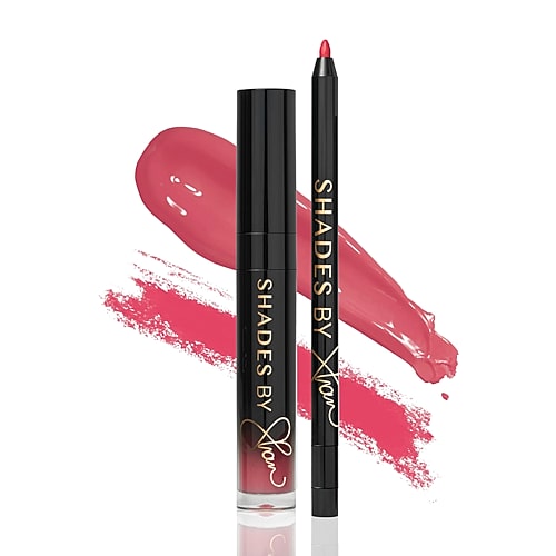 Shades By Shan Matte Lip Set  One Size  Pink