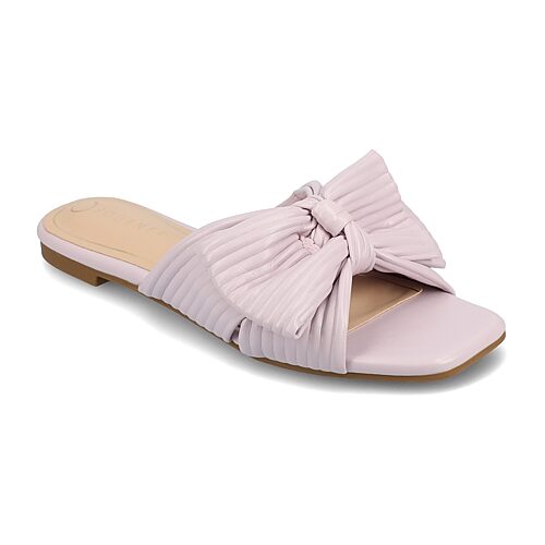 Click here for Journee Collection Womens Serlina Bow Flat Sandals... prices