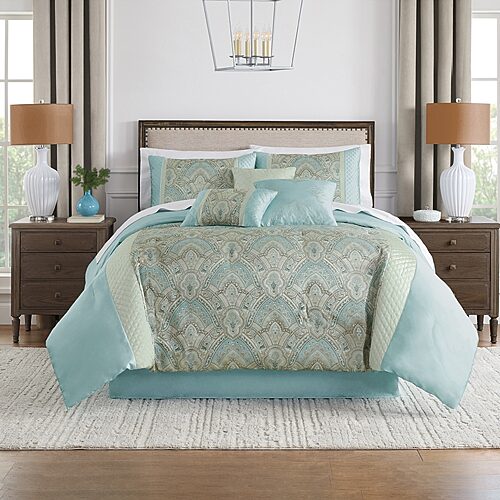 Click here for Broadhaven Sterling 7-pc. Embellished Embroidered... prices