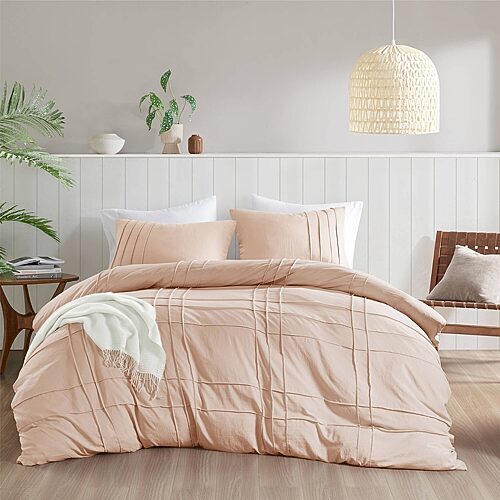 Click here for 510 Design Porter Soft Wash Pleated Duvet Cover Se... prices