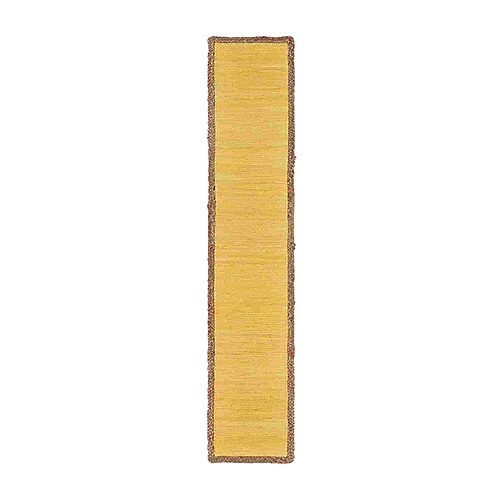LR Home Clair Bohemian Table Runner  One Size  Yellow