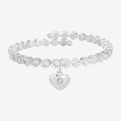 Click here for Sparkle Allure Coil Womens Cubic Zirconia Pure Sil... prices