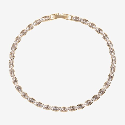 Click here for Sparkle Allure Womens Cubic Zirconia 14K Gold Over... prices