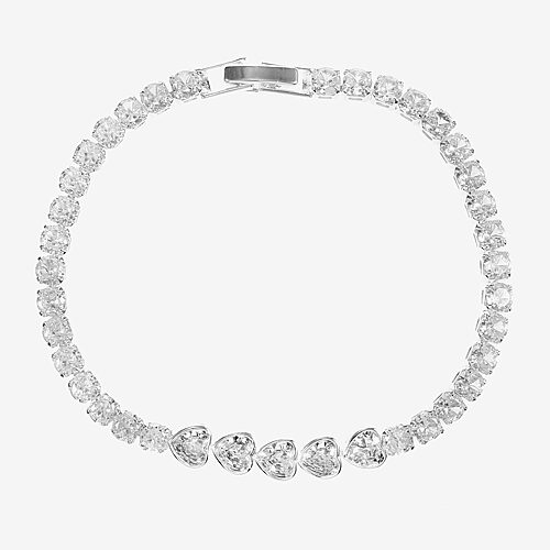 Click here for Sparkle Allure Womens Cubic Zirconia Pure Silver O... prices