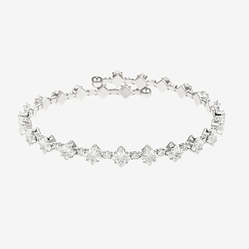 Click here for Sparkle Allure Coil Womens Cubic Zirconia Pure Sil... prices