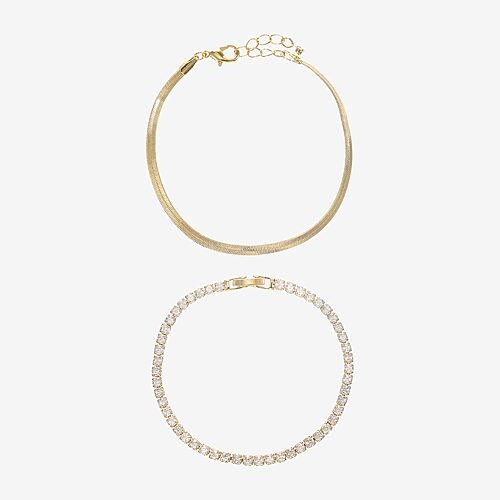 Click here for Sparkle Allure Tennis & Chain Womens 2-pc. Cubic Z... prices