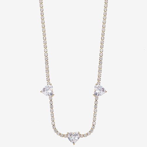 Click here for Sparkle Allure Womens Cubic Zirconia 14K Gold Over... prices