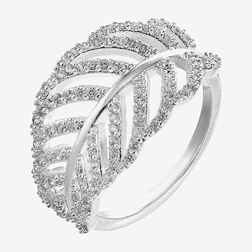 Click here for Sparkle Allure Leaf Womens 2.5MM Cubic Zirconia Pu... prices