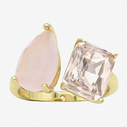Click here for Sparkle Allure Toi Et Moi Womens 2.5MM Pink Crysta... prices