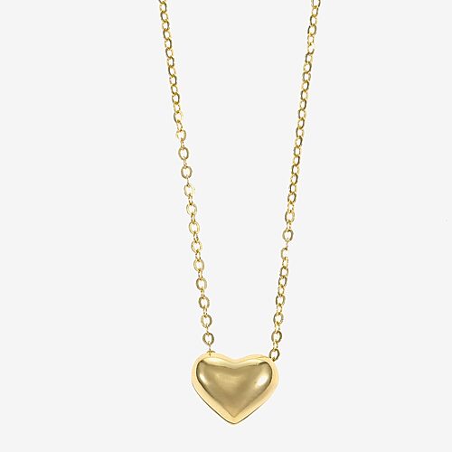 Click here for Sparkle Allure Puff Womens 14K Gold Over Brass Hea... prices
