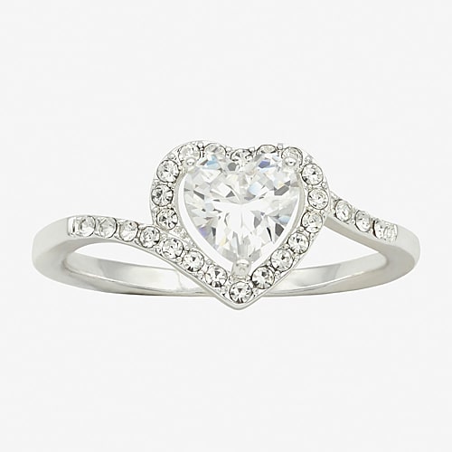 Click here for Sparkle Allure Halo Bypass Womens 2MM Cubic Zircon... prices