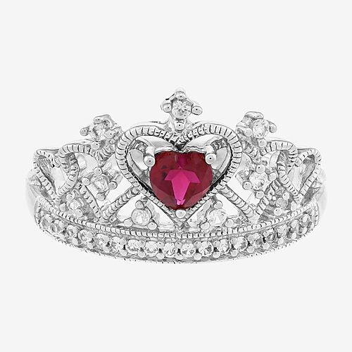 Click here for Limited Quantities! Womens Lab Created Red Ruby St... prices