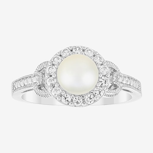 Click here for Limited Quantities! Womens 6mm Genuine White Cultu... prices