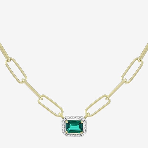 Click here for Limited Quantities! Womens Lab Created Green Emera... prices