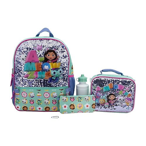 Click here for Licensed Gabby Cats 5-Piece Backpack Set  One Size... prices