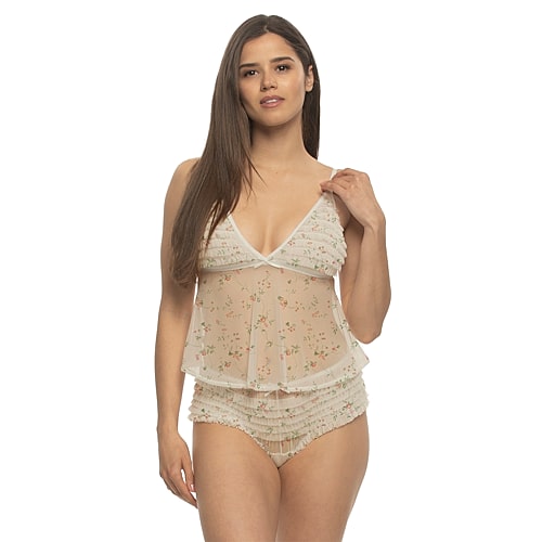 Click here for Jezebel Womens Veil Luxe Babydoll Set 999554P - Co... prices