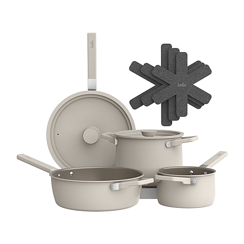 Click here for bella StoreMore Fits-anywhere Ceramic 9-pc. Cookwa... prices