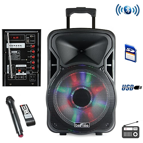 Click here for beFree Sound 12 Inch 2500 Watt Bluetooth Rechargea... prices