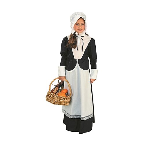 Click here for Little & Big Kid Girls Pilgrim 2-pc. Costume  Smal... prices