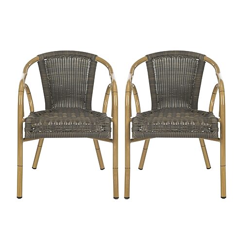 Click here for Dagny 2-pc. Patio Chairs  One Size  Brown prices