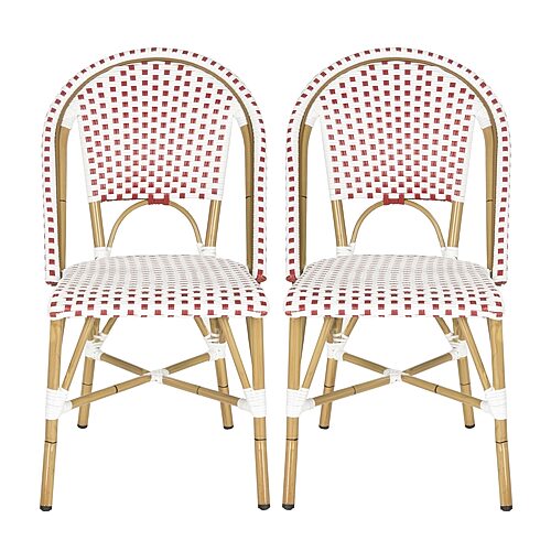 Click here for Salcha Rattan 2 Pc Patio Chairs  One Size  Red prices