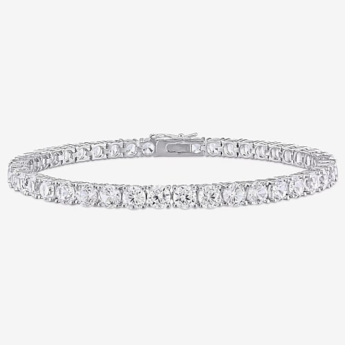 Click here for Womens Lab Created White Sapphire Sterling Silver... prices