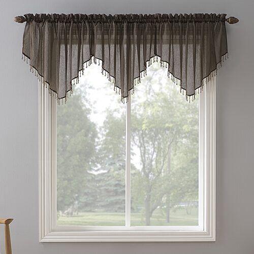 Click here for No 918 Erica Rod Pocket Ascot Valance  One Size  B... prices