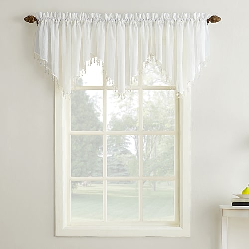 Click here for Erica Crushed Voile Ascot Valance- 51x24 prices