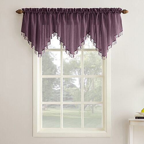 Click here for Erica Crushed Voile Ascot Valance- 51x24 prices