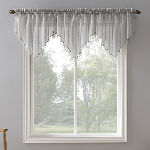 Click here for Erica Crushed Voile Ascot Valance- 51x24 prices