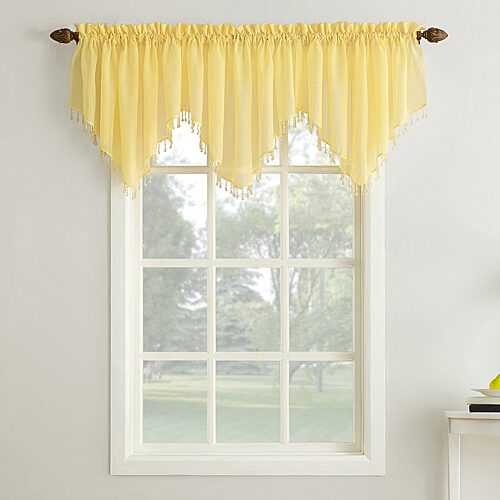 Click here for Erica Crushed Voile Ascot Valance- 51x24 prices