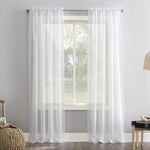 Click here for No 918 Erica Rod Pocket Sheer Single Curtain Panel... prices