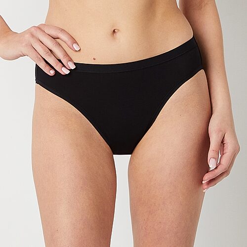 Click here for Arizona Body Cotton High Leg Panty  Medium  Black prices