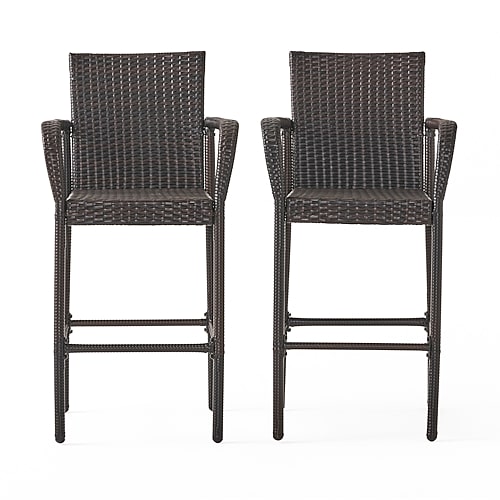 Click here for Delfina 2-pc. Bar Stool  One Size  Brown prices