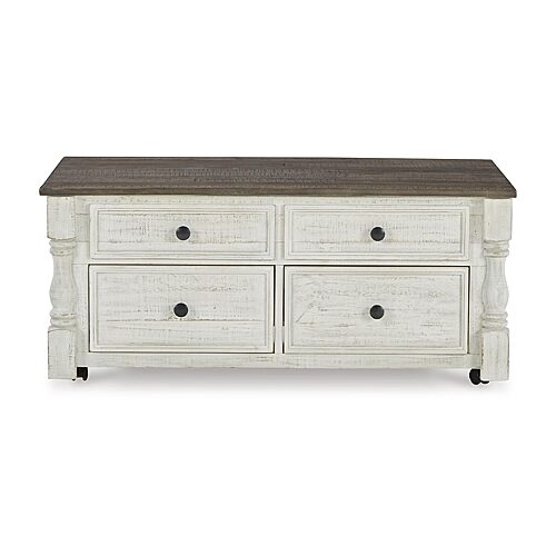 Signature Design By Ashley Havalance Lift-Top Coffee Table  One Size  Gray