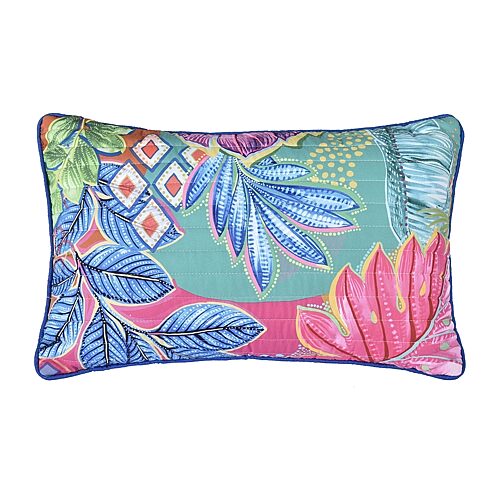 Click here for J by J Queen Hanalei Tropical Quilted Decorative P... prices