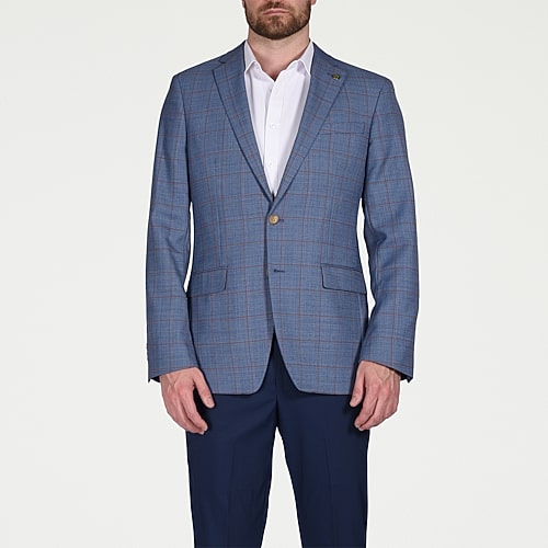 Click here for CRICKETEER Mens Windowpane Stretch Fabric Regular... prices
