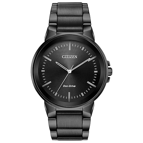 Citizen Mens Eco-Drive Axiom Gray Stainless Steel Bracelet Watch 41mm - Gray