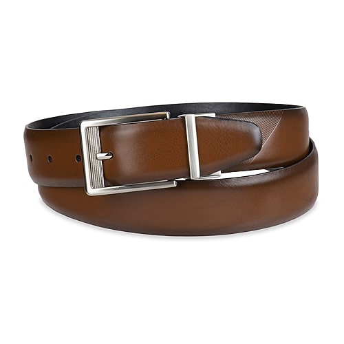 Click here for Van Heusen Mens Belt  L (38-40)  Brown prices