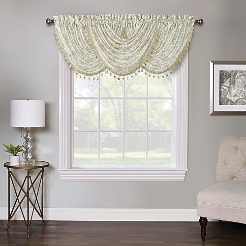 Click here for Regal Home Regency Watercolor Floral Rod Pocket Wa... prices