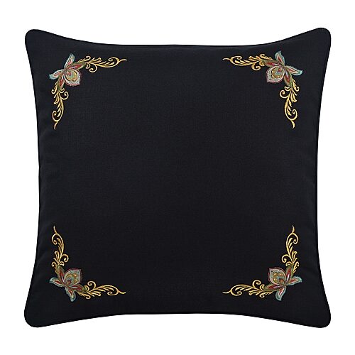 Click here for Five Queens Court Stefania Sham  European - Black prices