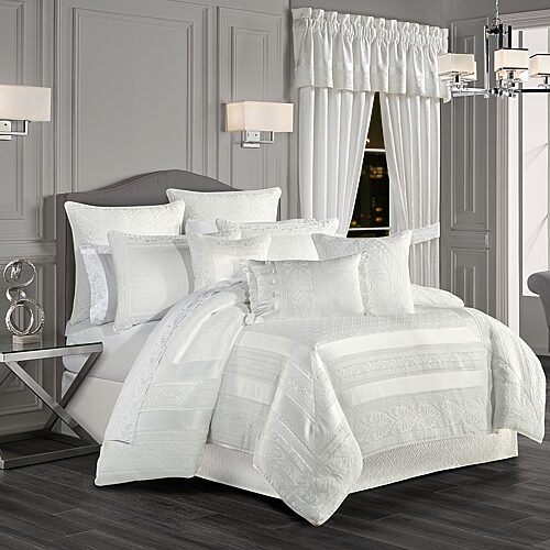 Click here for Queen Street Elegante 4-pc. Jacquard Extra Weight... prices