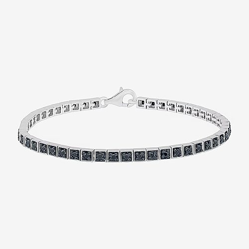 Click here for Womens 1 CT. T.W. Natural Black Diamond Sterling S... prices