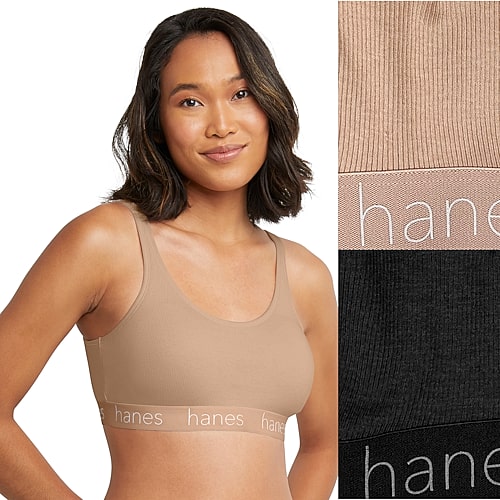Click here for Hanes Originals Ultimate Stretch Cotton Womens Sco... prices