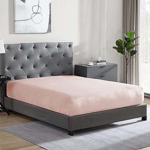 Click here for Swift Home Thick Cozy Soft Flannel-Plush Fur Fitte... prices