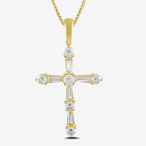 Click here for Womens 1 CT. T.W. Lab Grown White Diamond 10K Gold... prices